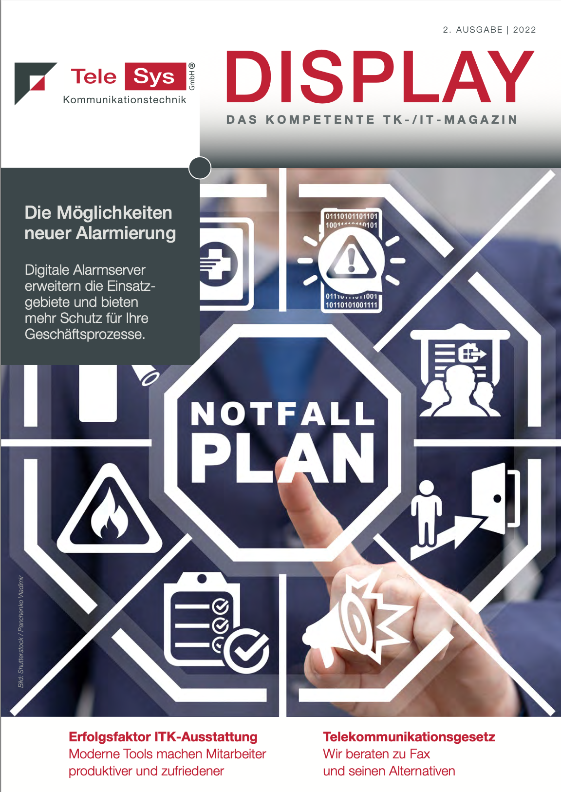 Das TeleSys „Display“ Magazin 02/2022 - TeleSys